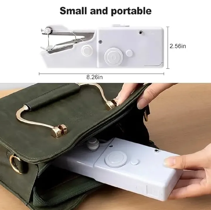 Mini Portable Handheld Sewing Machine | Electric Handy Stitch Tool for ...