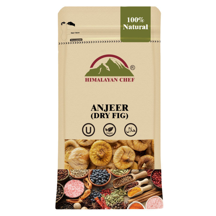 Pack of 2 - Himalayan Premium Quality Dry Fig (Anjeer)- 100G | Daraz.pk