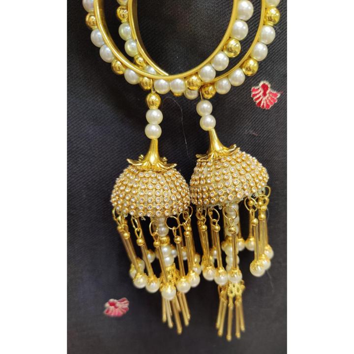 Kalira, kaleera, pearl golde, white gold, kaleera, kalira bangle ...