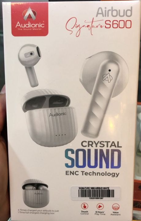 Audionic Airbuds Signature S600 Crystal Sound Attractive & Stylish ...