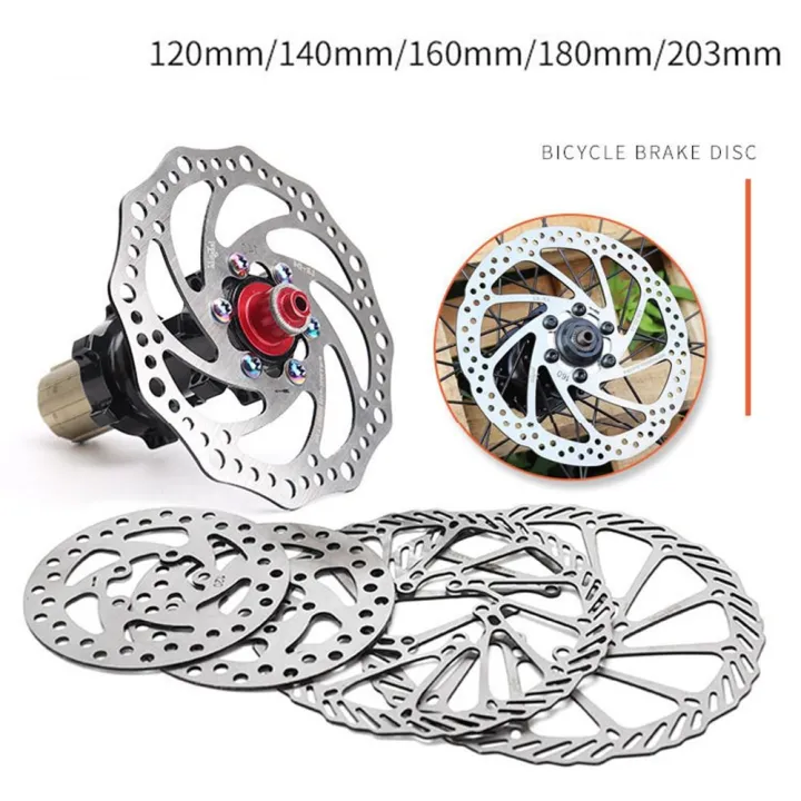 6 Inches MTB Mountain Bike 203mm/180mm/160mm/140mm Bicycle Accessories Rear Wheel Parts Rotor ...