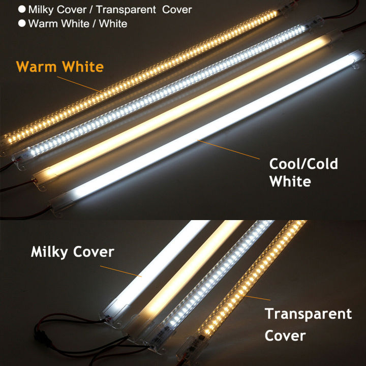 Light Led Bar Transparent/Milky 30cm, 45cm, 1 meter Direct AC220V High ...