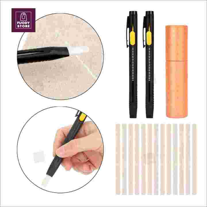 Invisible Tailors Chalk for Fabric Marking 2 Chalk Pens Pencils with 20 ...