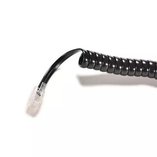 Telephone Handset Phone Cable Extension Cord Telephone Spiral Receiver ...
