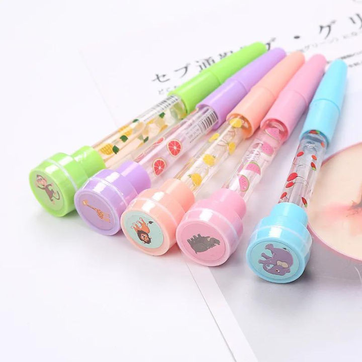 4-in-1 Multifunction Stamp Bubble Ball Pen For Kids Kids' Party Favor ...