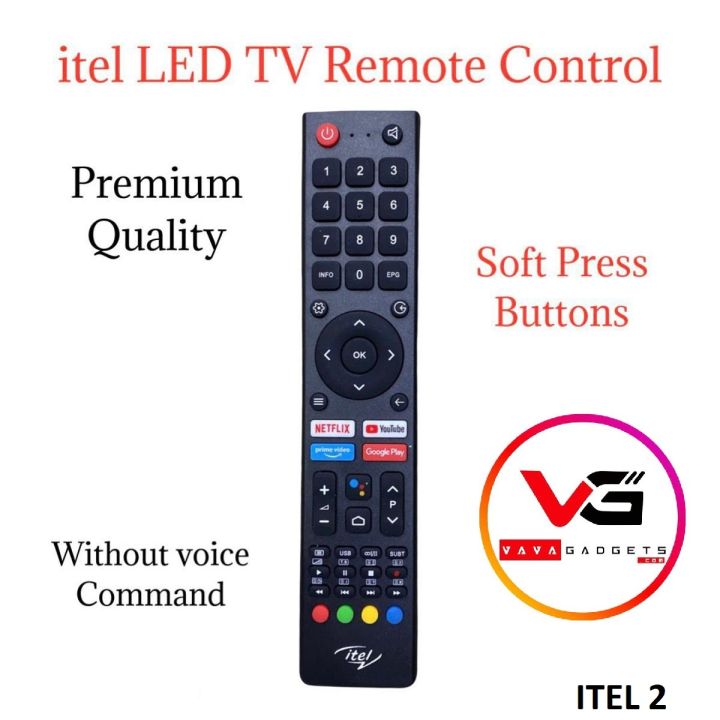 REMOTE FOR ITEL LCD ITEL LED REMOTE | Daraz.pk