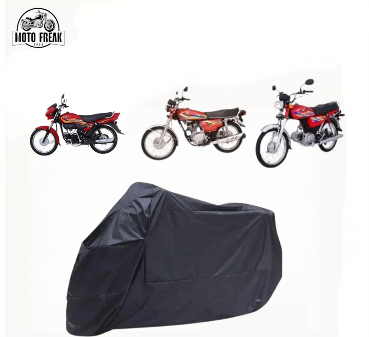 MOTOFREAK HONDA Waterproof Bike Covers – Double-Coated, CD 70.HONDA125 ...