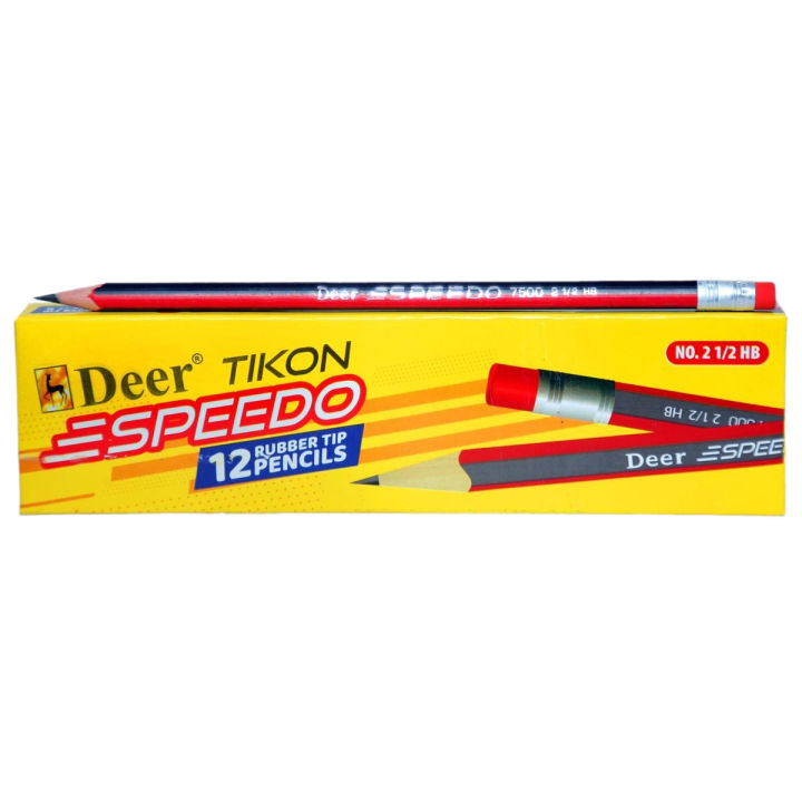 Deer Speedo Rubber Tip Pencil ( Pollywood) | Daraz.pk