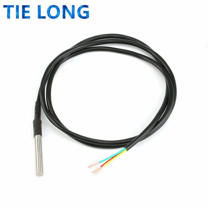 DS1820 Stainless steel package Waterproof DS18b20 temperature probe ...