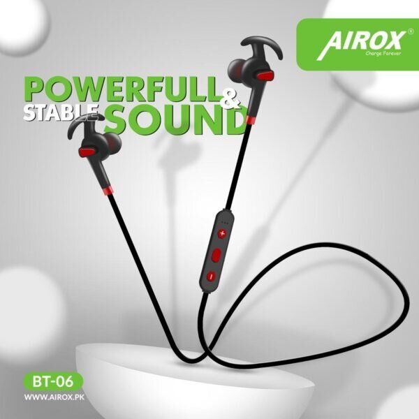 Airox BT06 Wireless Sports Earphones - Superior Sound and Comfort for ...