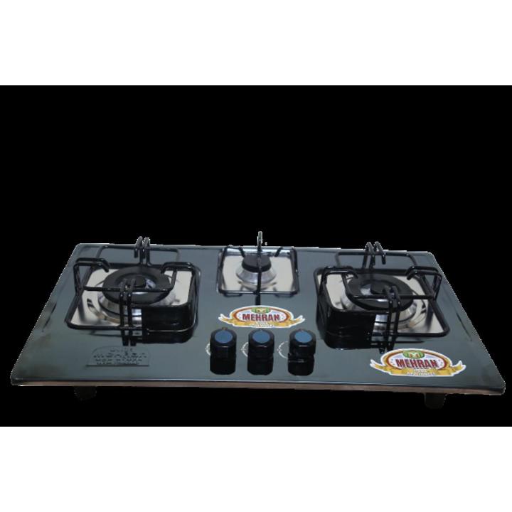 3 burner - table top gas cooker gas stove - For home use- FANCY BURNER ...