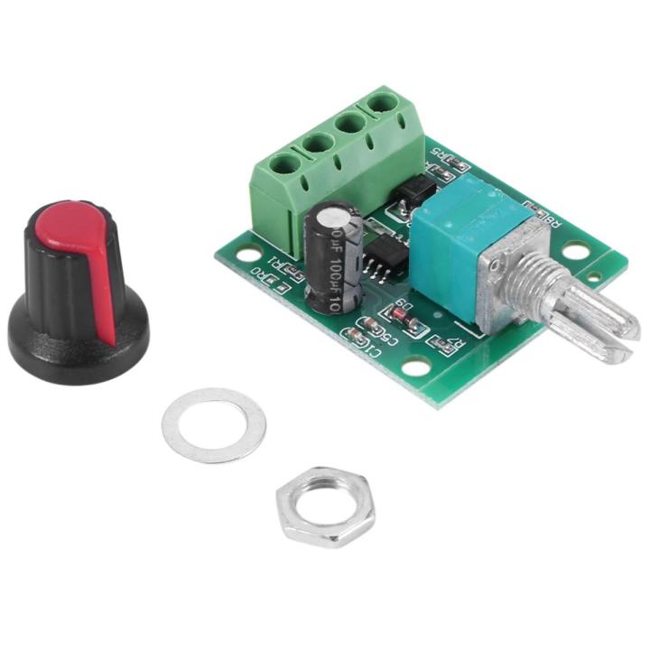 Low Voltage DC PWM Motor Speed Controller 1.8V 3V-5V-6V 12V 2A | Daraz.pk