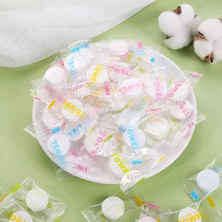 Pack of 10 Magic Compressed Towel Tissue - White | Daraz.pk