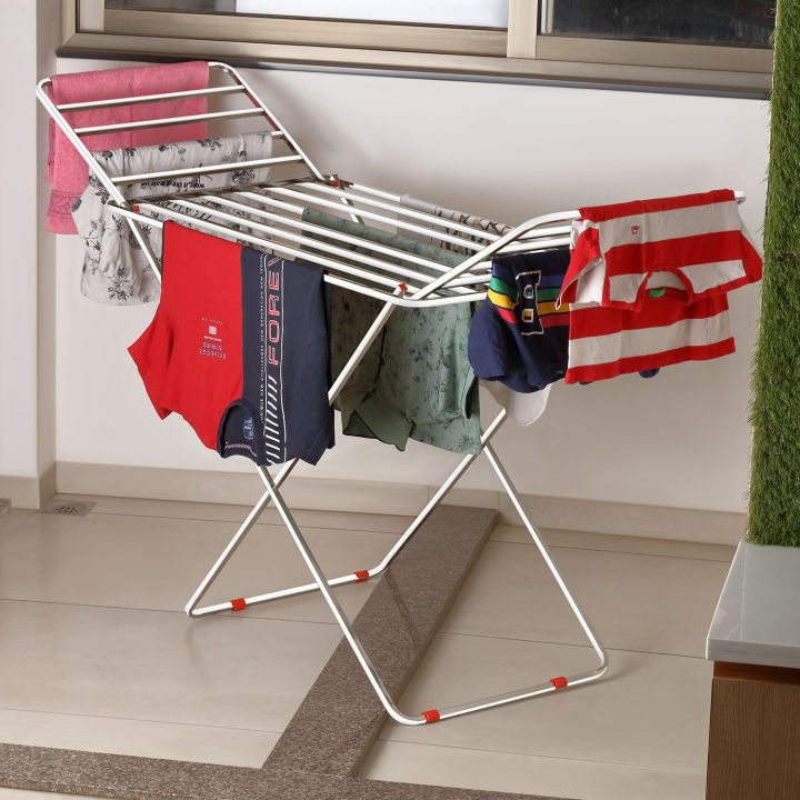 heavy quality Cloth Hanging Drying Stand Folding Cloth Stand Rust Proof ...