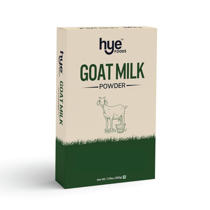 HYE FOODS Goat Milk Powder | Pasture Grazed I Whole Milk Powder | 250g ...