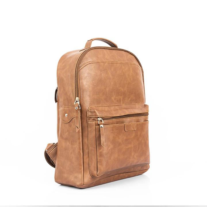 Synthetic Leather Backpack - The Craftsman - Dark Brown | Daraz.pk