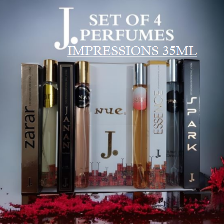 Pack Of 4 Perfume For Boys Gents Men 35ml | Daraz.pk