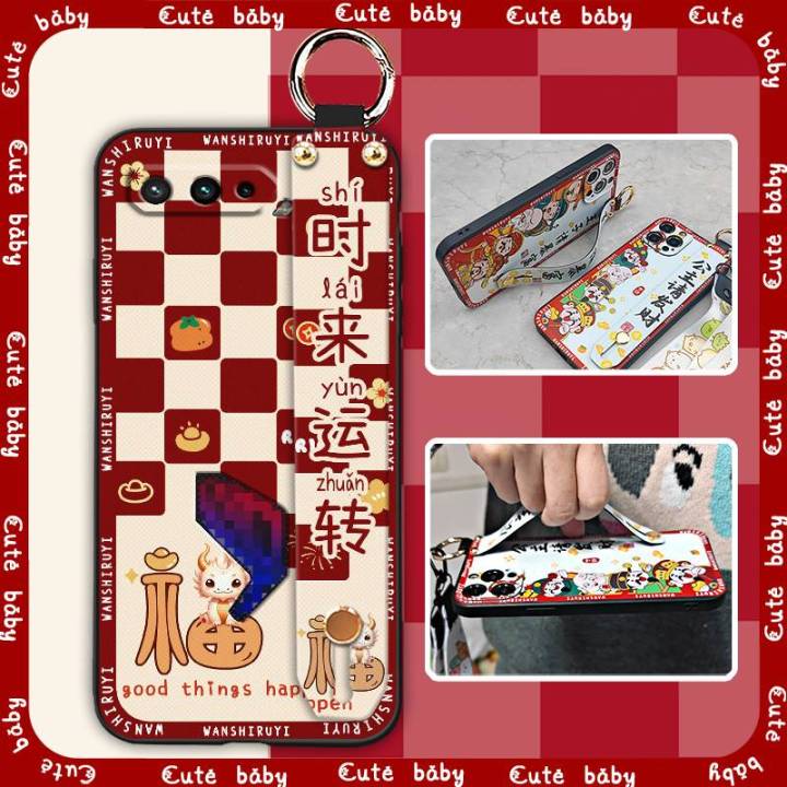 Wristband protective Phone Case For Asus ROG Phone5/5S/5Pro ...