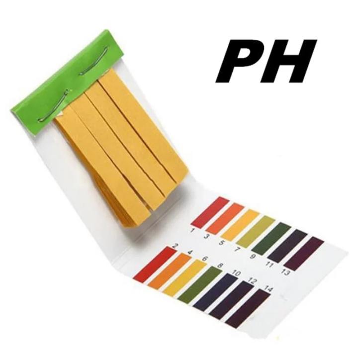 ph strips pack model litmus paper 80-Strips with free ph chart tell ...