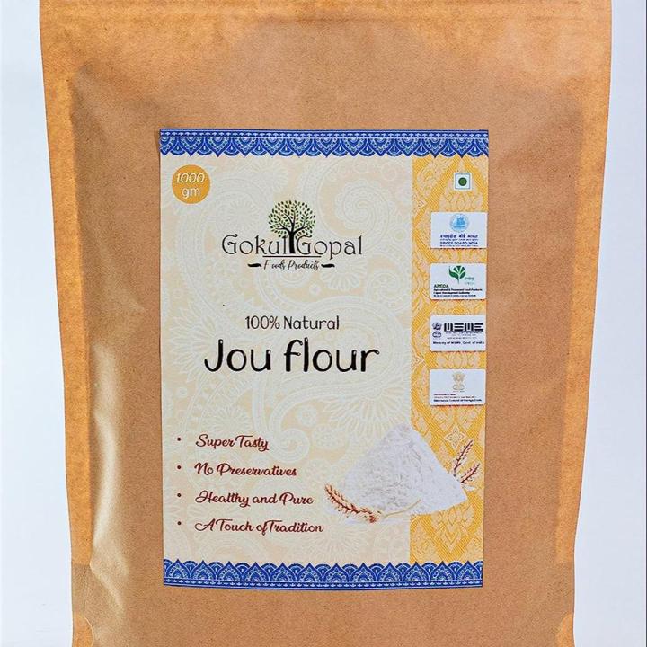 Jau Atta (Barley Flour, Fibre Rich, Healty Jaw Ata) (1 KG) Pouch ...