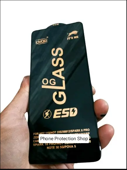 Oneplus 8t / oneplus 9 Curve OG Gorilla Hd+ Tempered Glass Screen ...