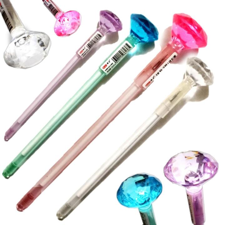 01 Pc Diamond Gel Pens,Bling Metal Pens Ballpoint Pen School and Office ...
