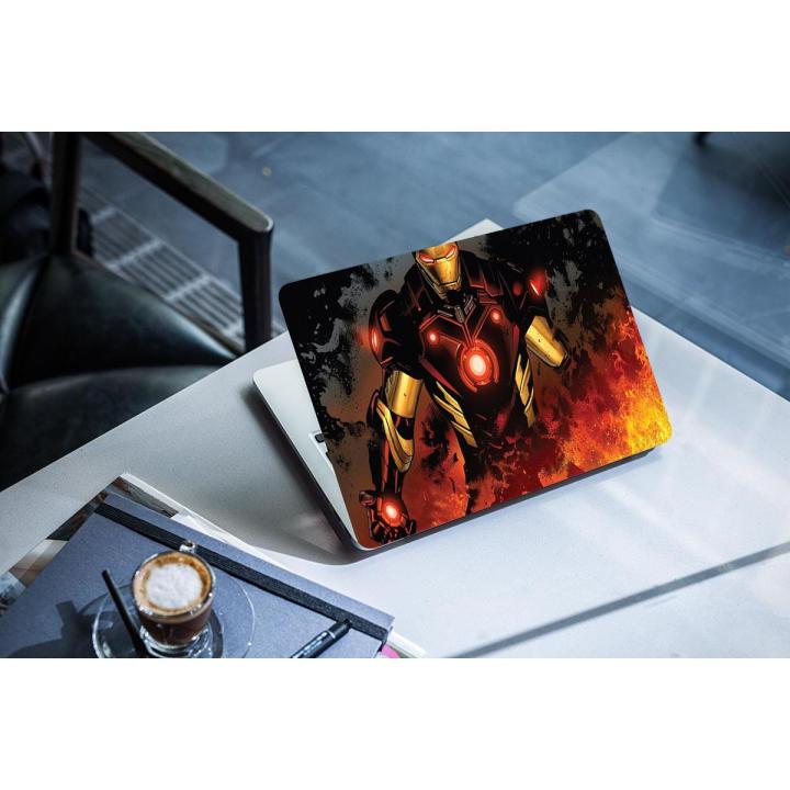 Iron man tony stark_Laptop back cover / skin / sticker for girls / boys ...
