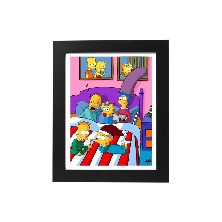 The Simpsons Futurama Bart Simpson TV Show Posters Vinyl Paper Quotes ...