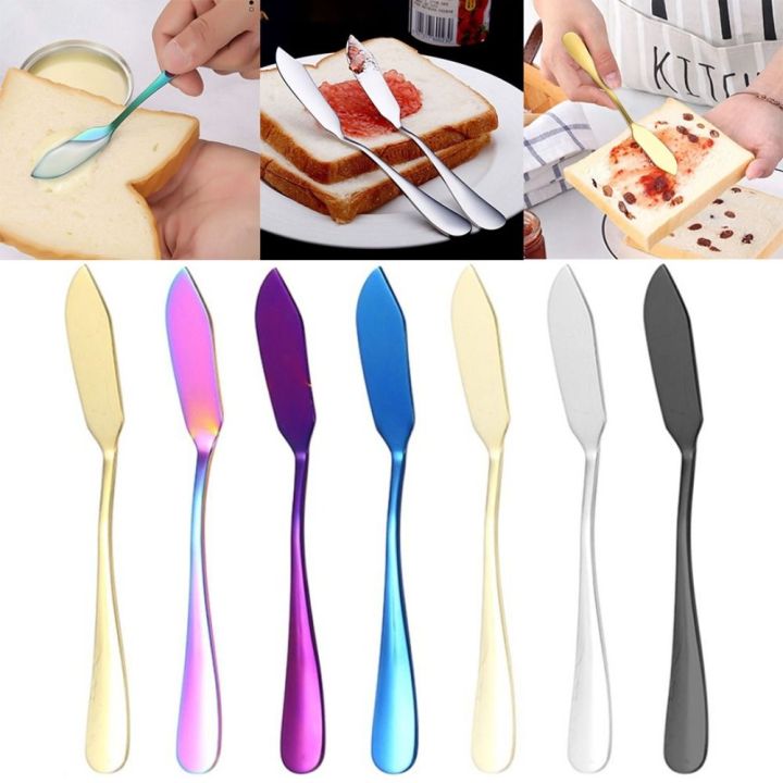 Household Stainless Steel Cheese Butter Cutter Toast Bread Wipe Cream ...