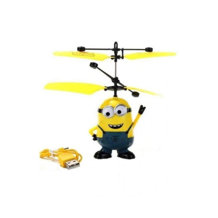 AmnaMart Flying Minion Toy - Hand Sensor Operated | Daraz.pk