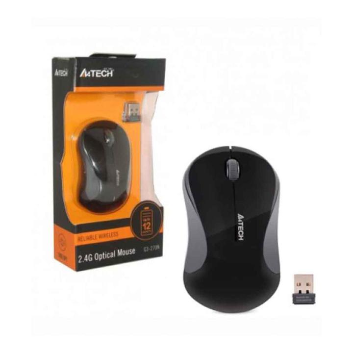 A4Tech Wireless Mouse G3-270N Enjoy smooth cursor control | 1000 Dpi ...