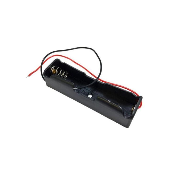 1 Cell 18650 Lithium ion Battery Case Holder Container With Wires ...