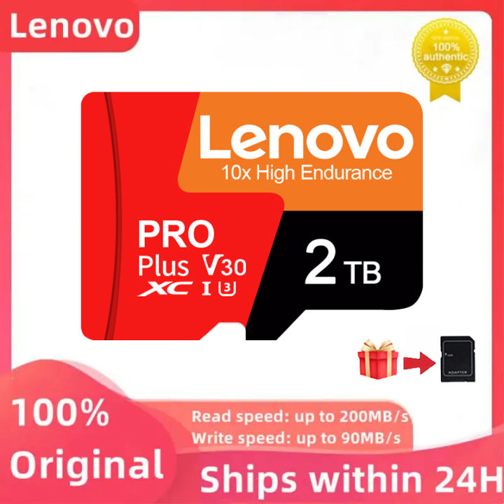 Lenovo 2TB Memory Card Mini SD Cards High Speed TF Sd Card Class 10 ...
