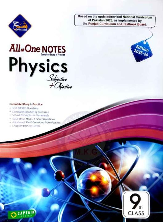 Sharrah All in One Notes Physics Subjective,Objective For 9th class ...