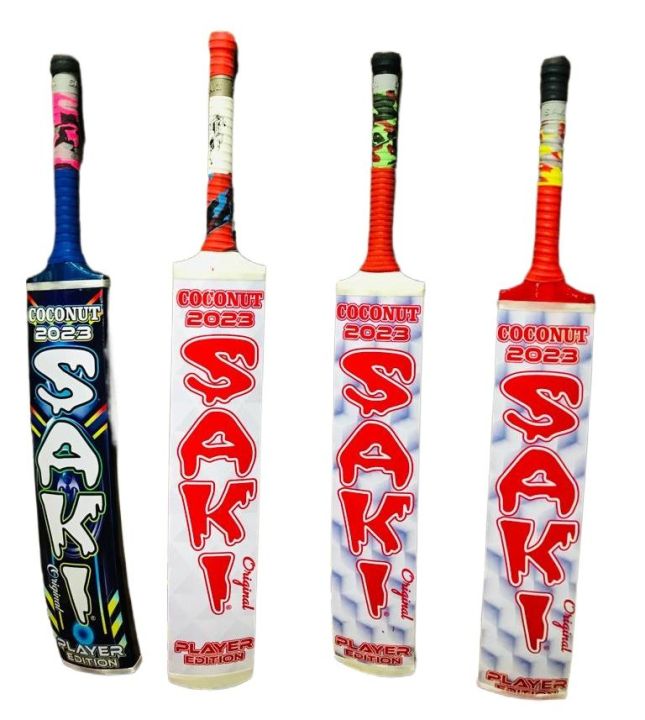SAKI, Cricket, Tape, Ball, New Edition, 2023, Model Bat, Player ...