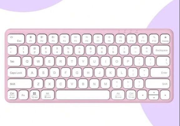 QIANYE B087 Premium Keyboard 2.4G Portable 78 Keys Dual Mode Wireless ...