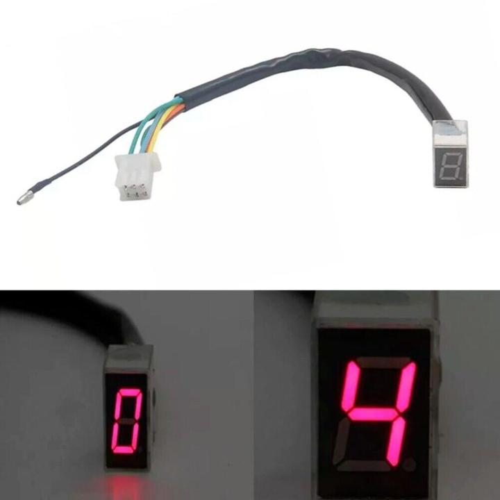 Digital Gear Indicator High-Precision LED Compact Motorcycle Display ...