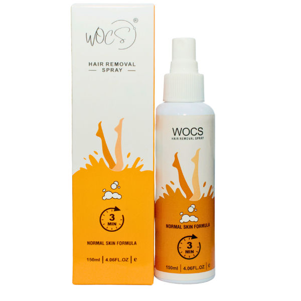 Wocs Hair Removal Spray - Wocs Hair Removal Spray For Girls And Women - Normal Skin Formula ...