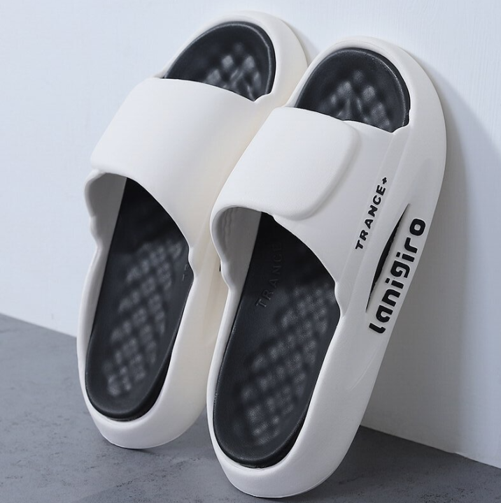 Men's stylish soft slipper casual slipper light white trendy design ...