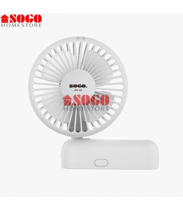 Sogo Rechargeable Mini Fan JPN-423 White | Daraz.pk