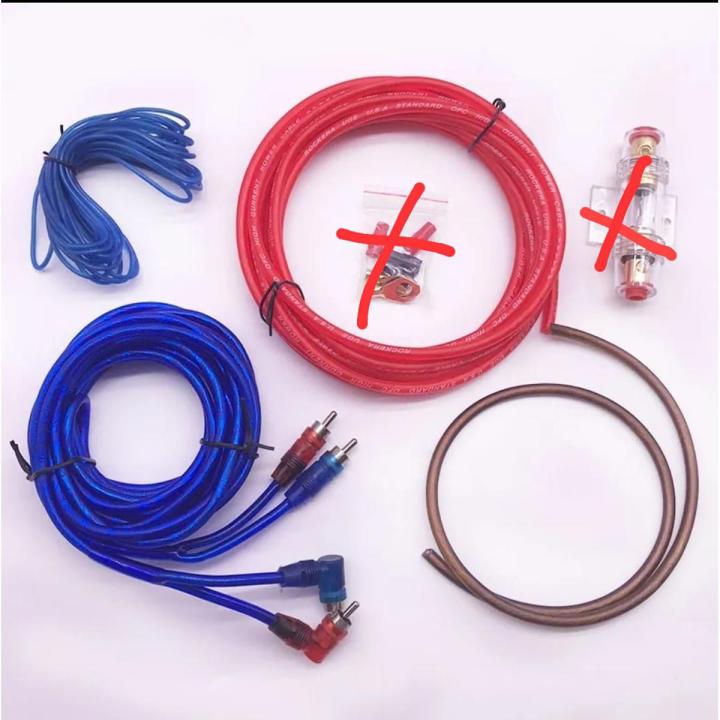 Car Audio Speakers Wiring kits Cable Amplifier Subwoofer Speaker ...