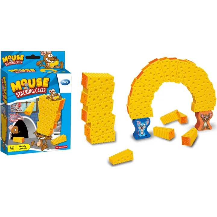 Stacking Game Toy Mouse Cake Stacking Balancing Game For Kids | Daraz.pk