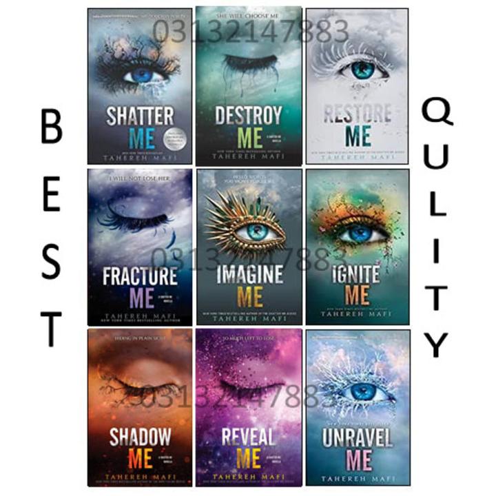 Shatter Me Series Collection 9 Books Set By Tahereh Mafi | Daraz.pk