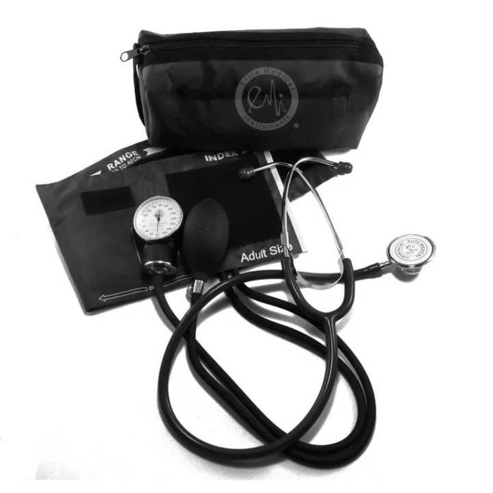 BP Apparatus Blood Pressure Monitor Manual Aneroid with stethoscope ...
