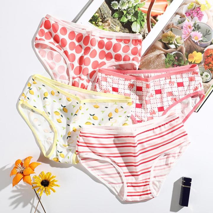 1Pcs Ready Stock Women Solid Panties Lady Plus Size Polyester Underwear ...
