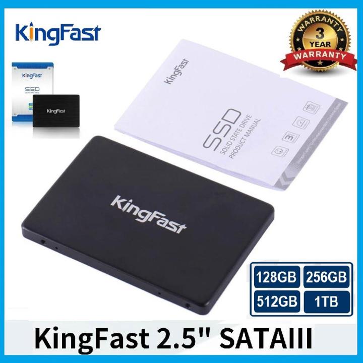 KingFast SSD DRIVE F-10 128GB 256GB SATA3 2.5 TLC NAND Solid State ...