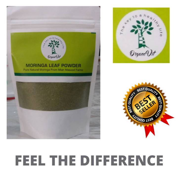 Pure Organic Moringa Leaf Powder 100g | Daraz.pk