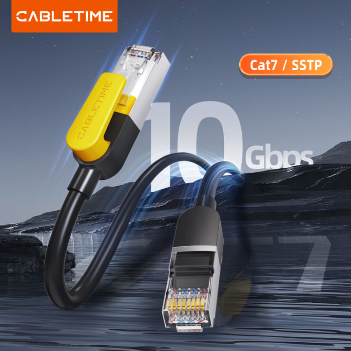 CABLETIME 10Gbps Cat 7 Ethernet Patch Cable | Daraz.pk