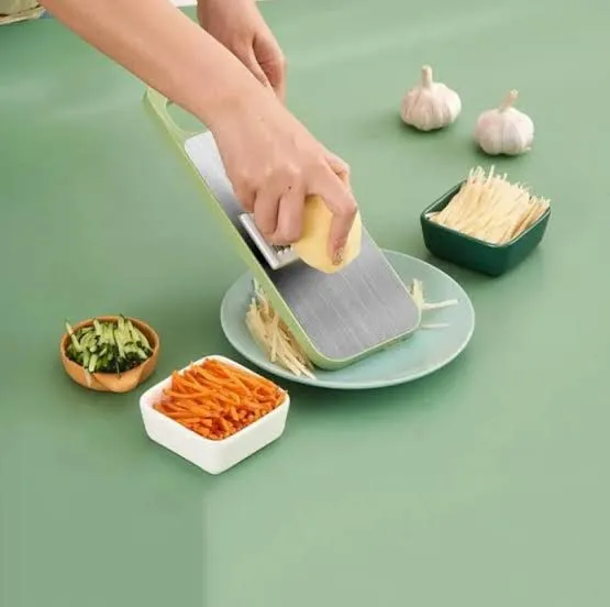 All-in-One Manual Salad & Vegetable Cutter – Multifunction Slicer for ...