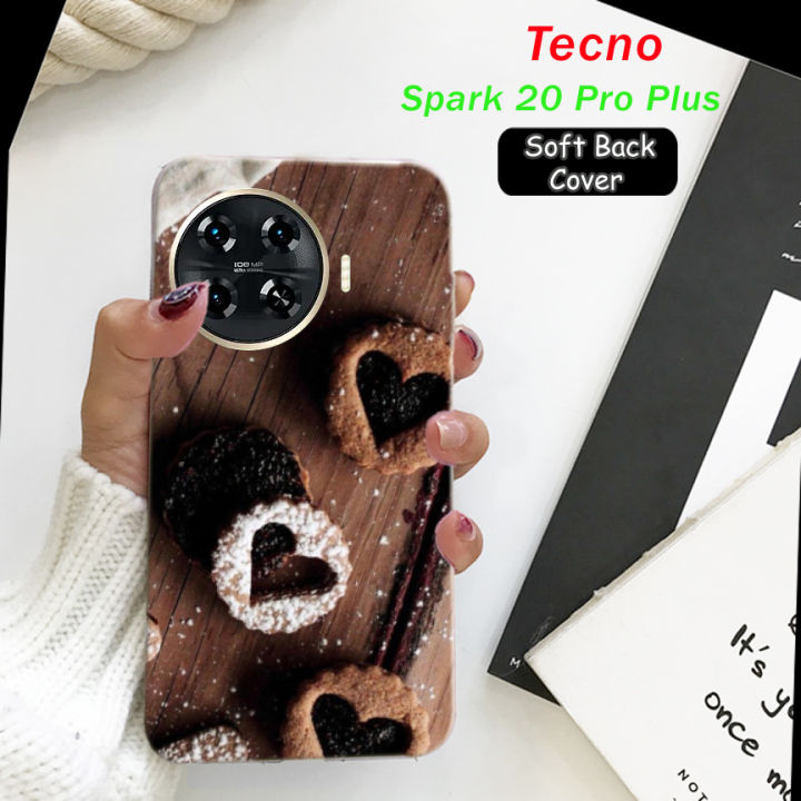 Tecno Spark 20 Pro Plus Back Cover - Chocolate Soft Case | Daraz.pk